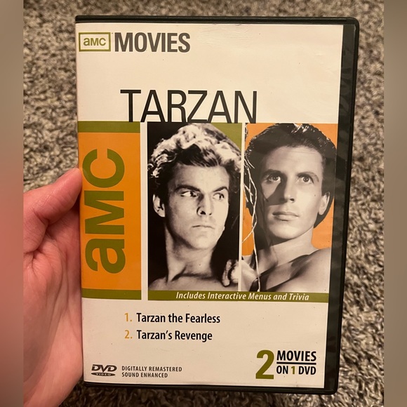 AMC Movies | Media | 10 Tarzan 2 Movies On 1 Dvd Amc Movie Tarzan The ...